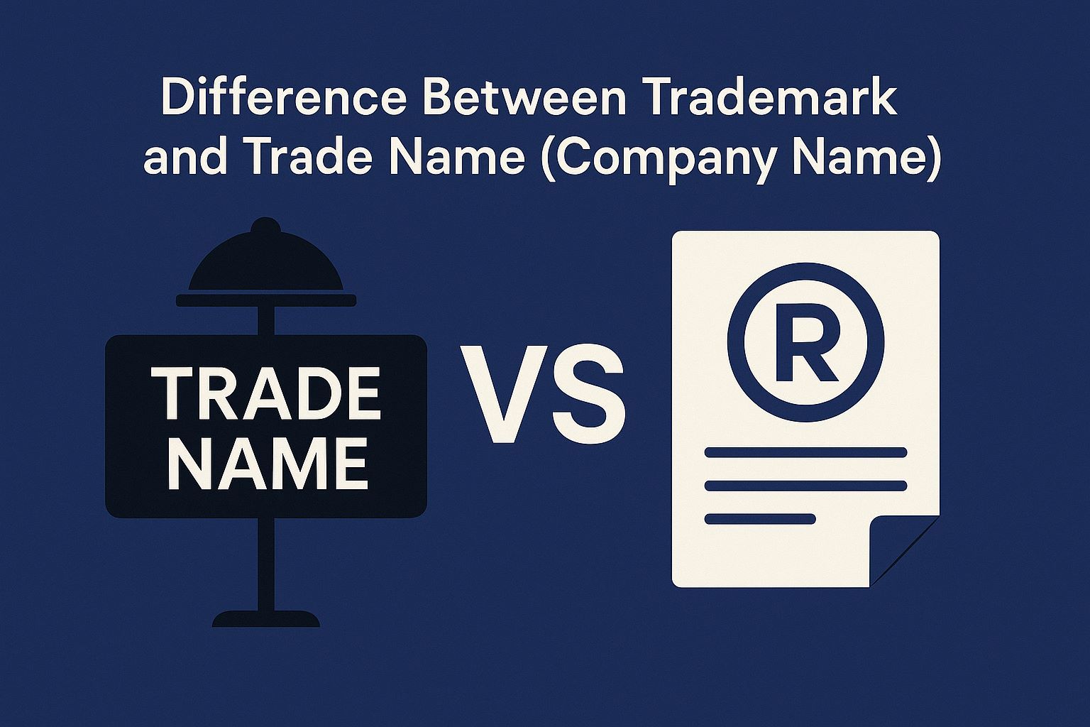 Difference Between Trademark and Trade Name (Company Name)