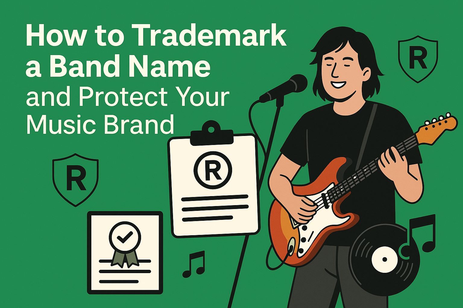 How to Trademark a Band Name: Complete Guide to Register Your Band Name